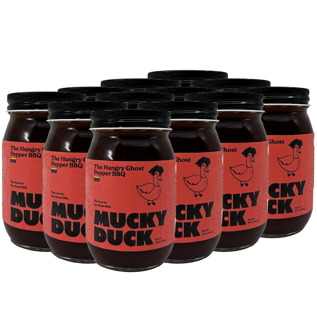 HUNGRY GHOST PEPPER BBQ Whole Damn Case (12) - Mucky Duck